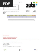 Kenya Power Utility Bill Template | PDF