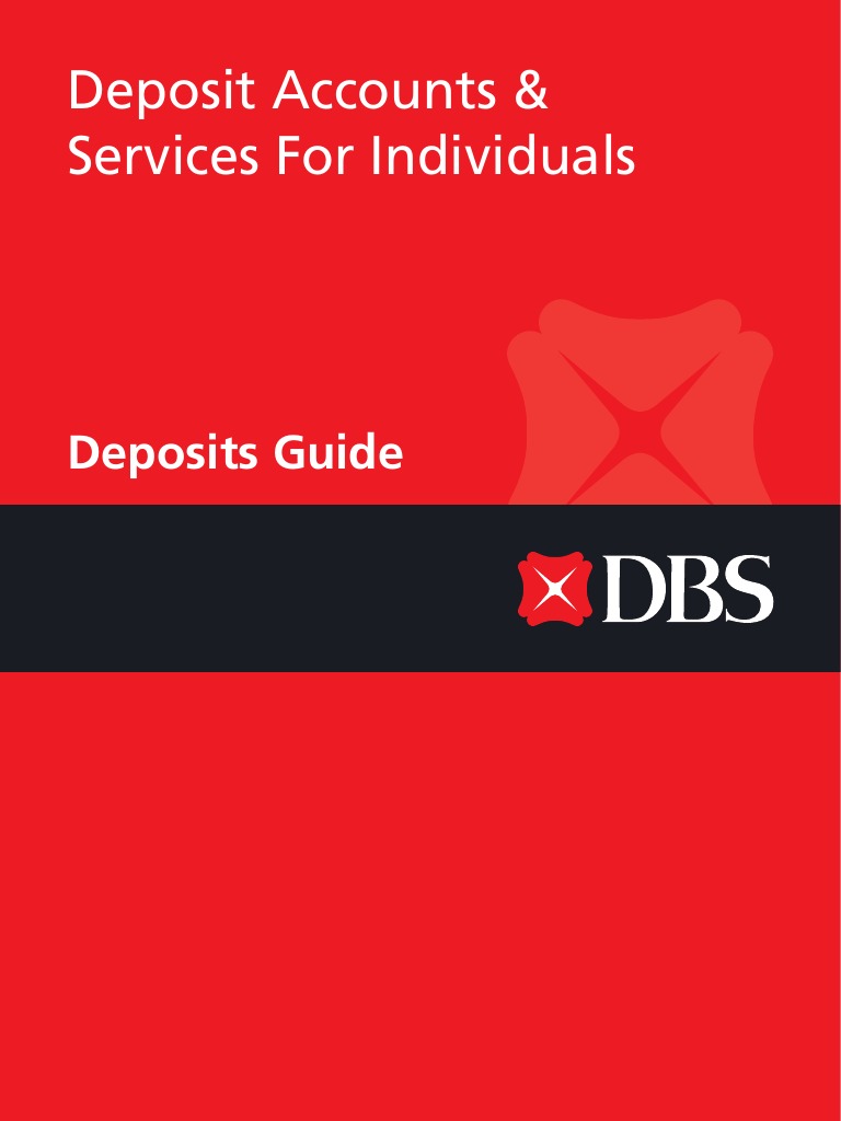 DBS Deposit Guide | PDF | Overdraft | Transaction Account