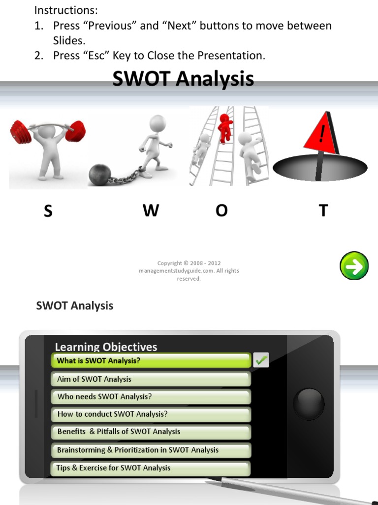 Comprehensive Guide to SWOT Analysis | PDF