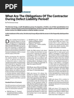 Certificate of Making Good Defects | PDF | Civil Law (Legal System ...