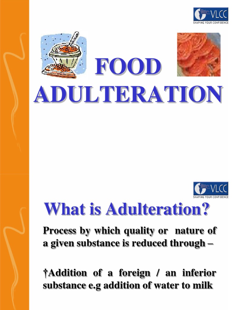 Food Adulteration | Hazard Analysis And Critical Control Points | Foods