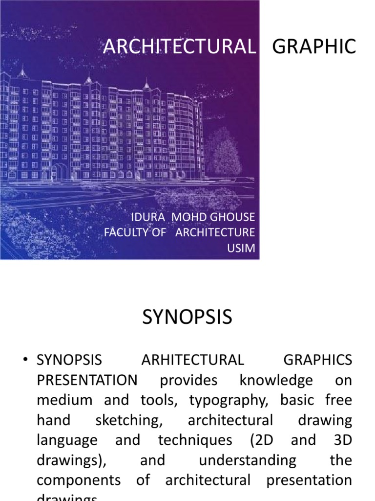 Architectural Graphic | PDF | Figure Drawing | Drawing