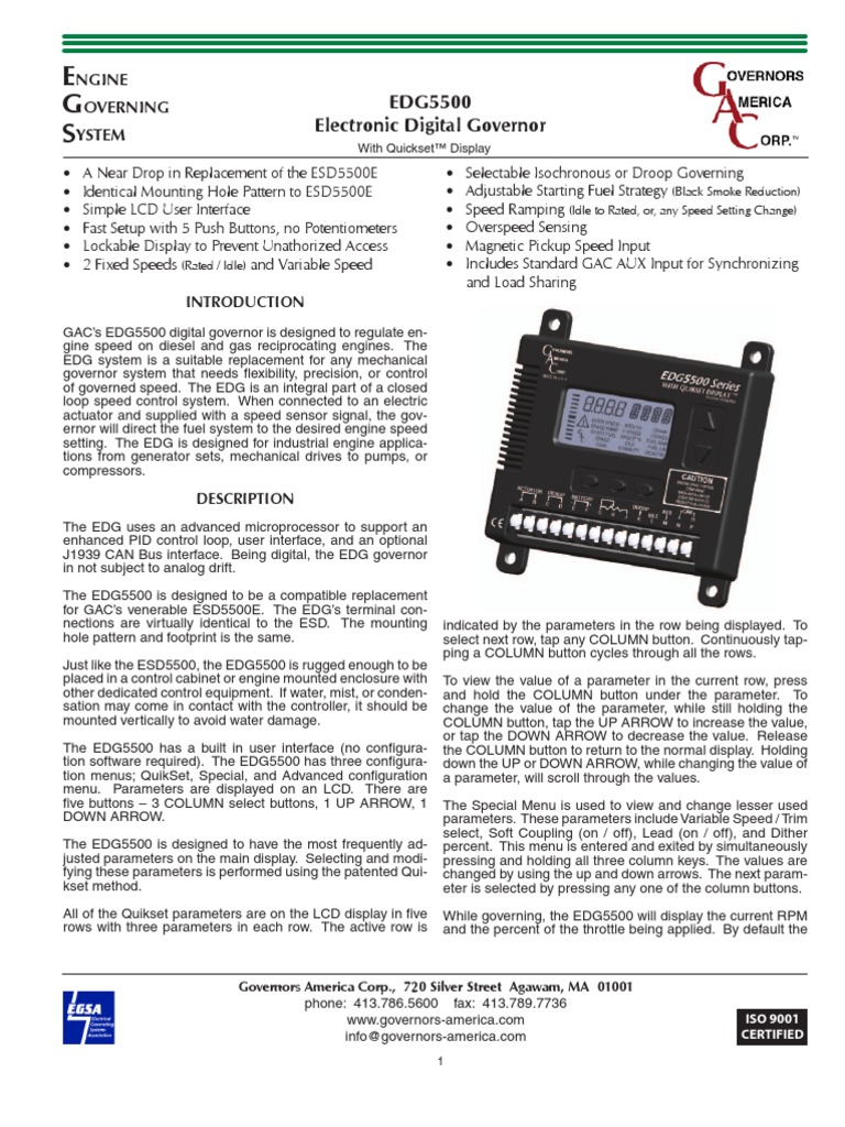 Edg5500 Digital | PDF | Amplifier | Control System