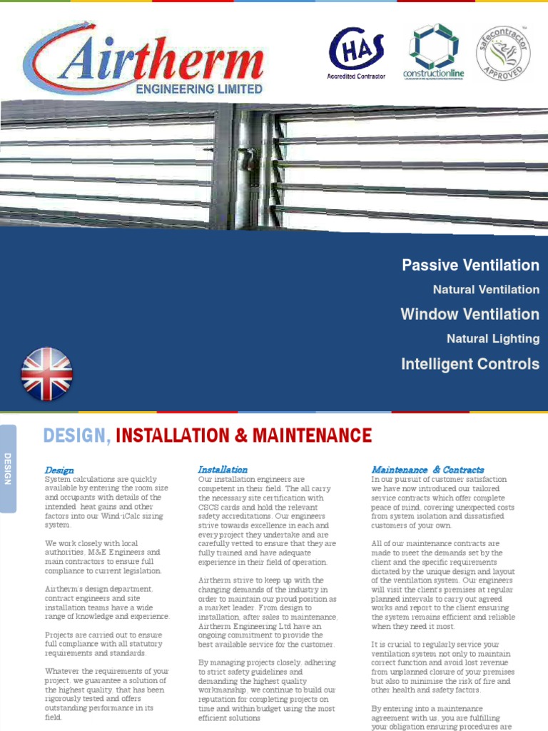Window Ventilation System | PDF | Technology & Engineering