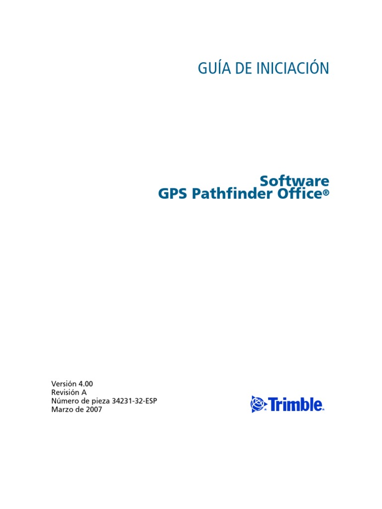 Trimble - GPS Pathfinder Office - Manual Usuario | PDF | License ...
