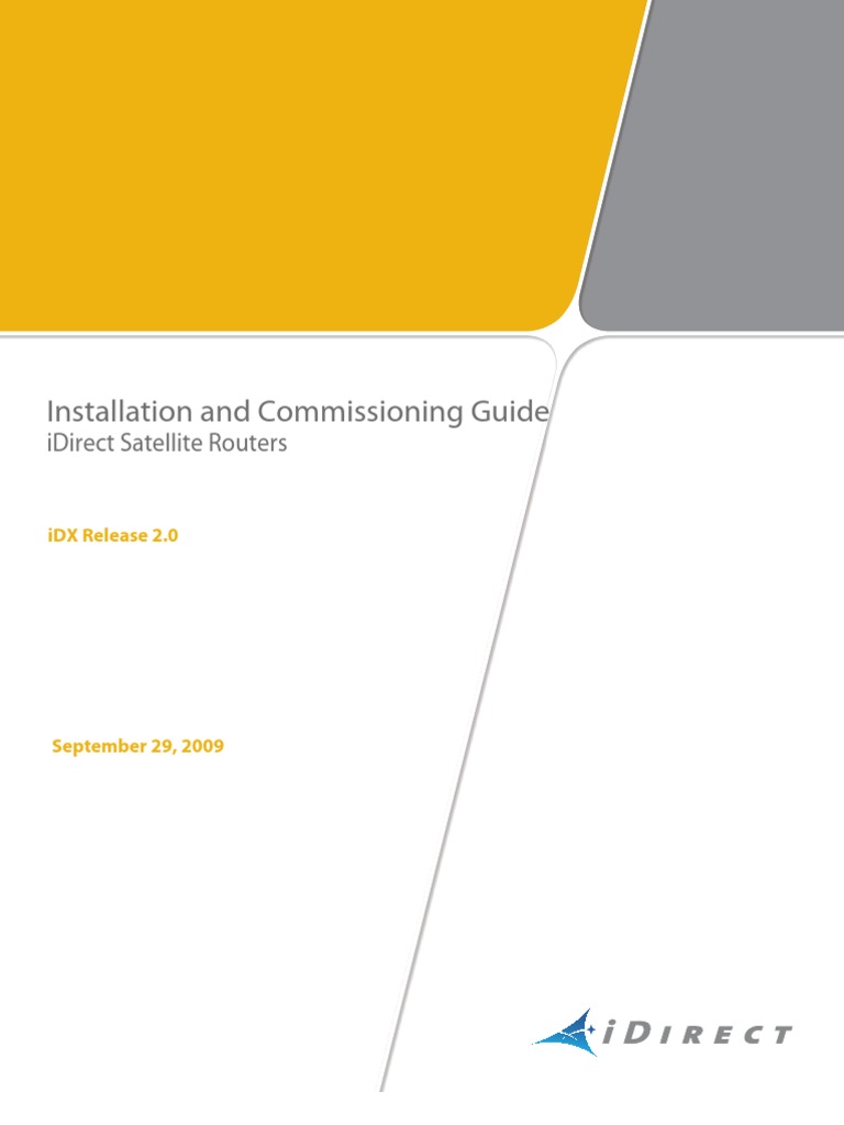 iDirect-Remote Installation Guide 2x | PDF | Ip Address | Internet ...