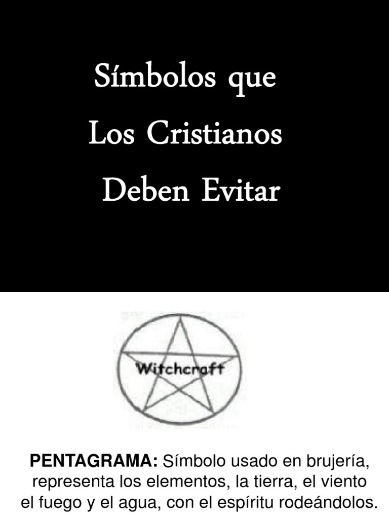 Signos y símbolos satánicos explicados | PDF | Satán | satanismo