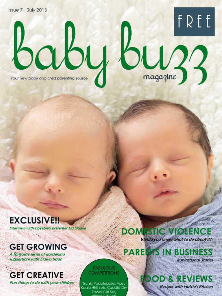 Baby Buzz Magazine July Issue | PDF | Gender Role | Bullying
