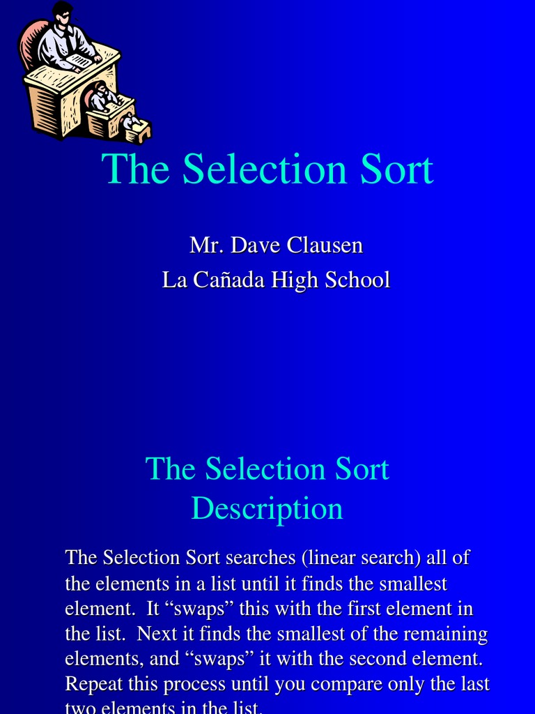 SelectionSort With Java | PDF | Computer Programming | Algorithms And Data Structures