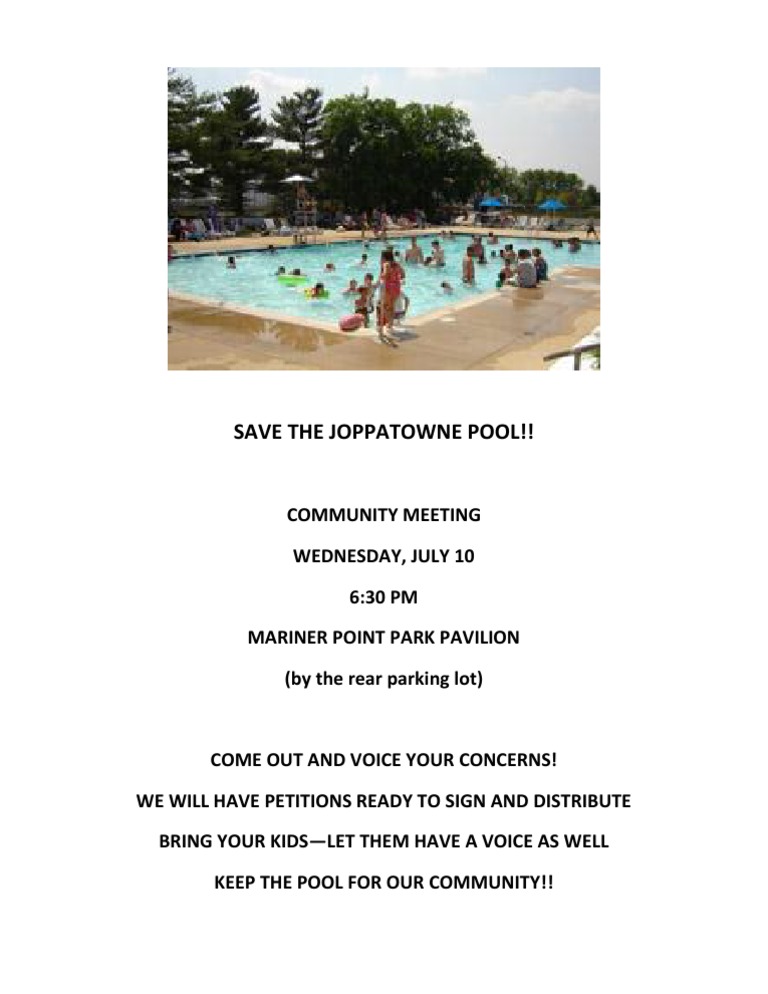 Save Our Pool | PDF | Art