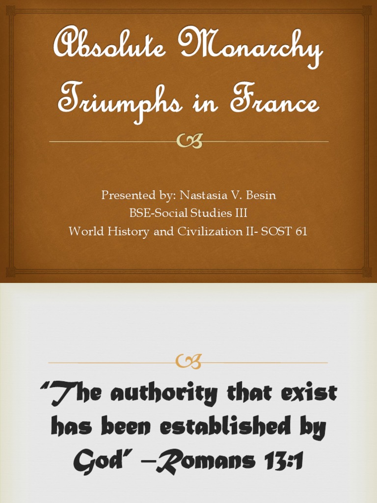 Origins and Impact of French Monarchy | PDF