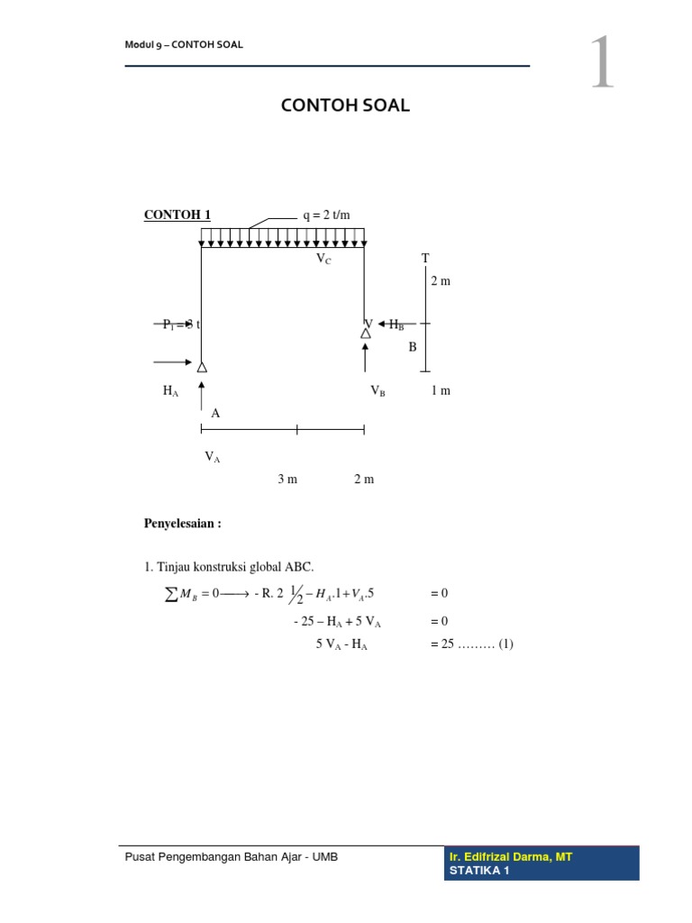 CTH Soal Portal | PDF