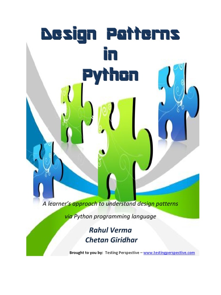 Design Patterns in Python | PDF | Model–View–Controller | Method (Computer Programming)