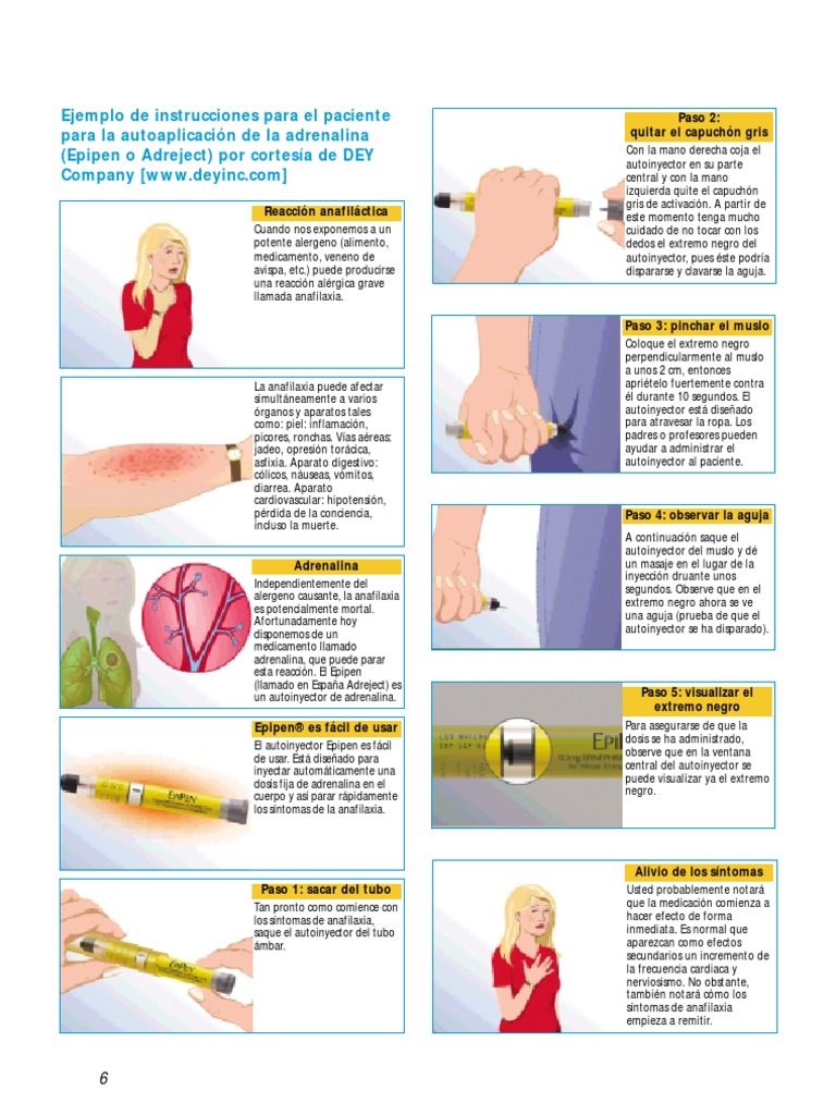 Epipen PDF Español | PDF | Inmunología | Rtt