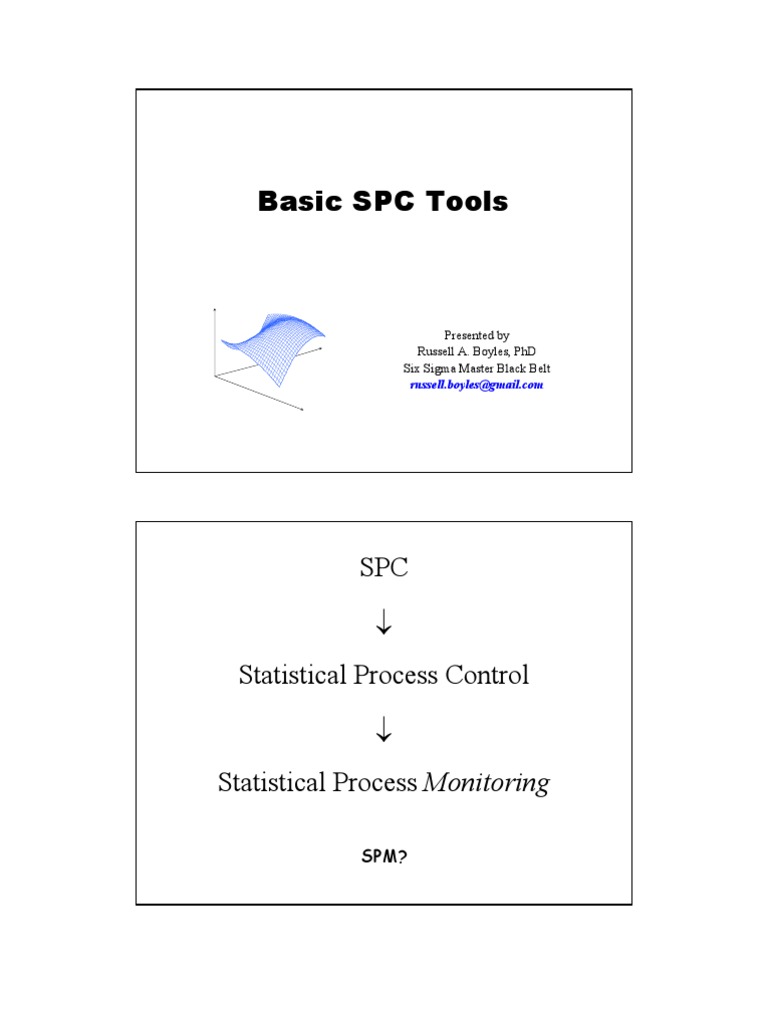 Basic SPC Tools | PDF | Standard Deviation | Statistics