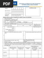 PNC Registration Form | PDF | Nursing | Health Care