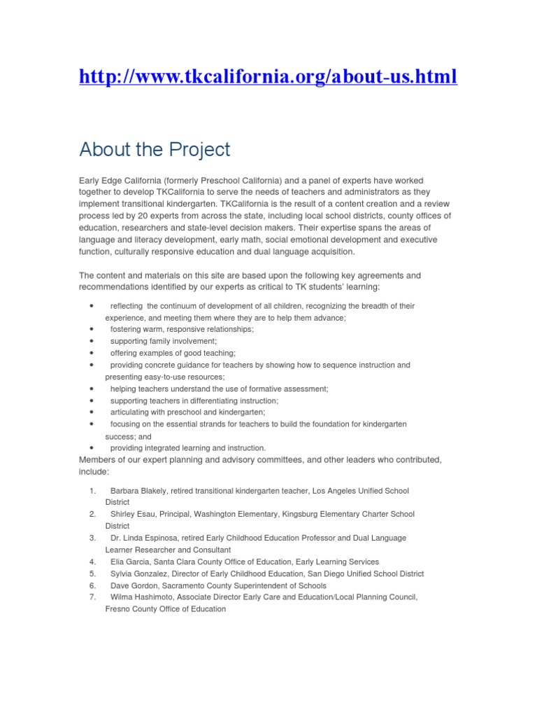 TK California | PDF | Emotions | Competence (Human Resources)