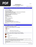 MSDS Acticide Bac 80 | PDF | Dangerous Goods | Toxicity