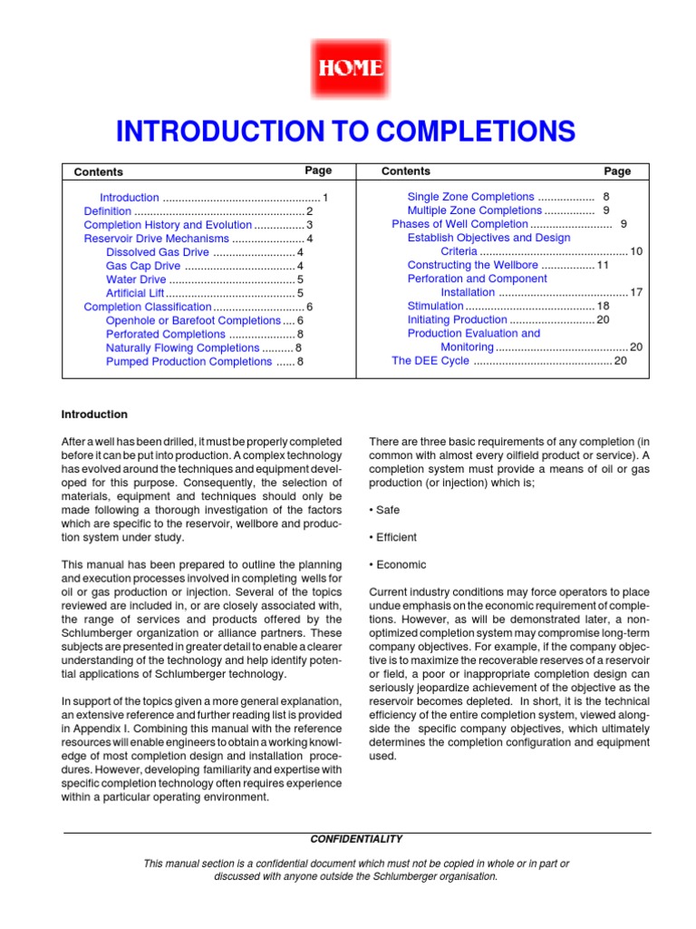An Introduction to Well Completions: A Comprehensive Overview of ...