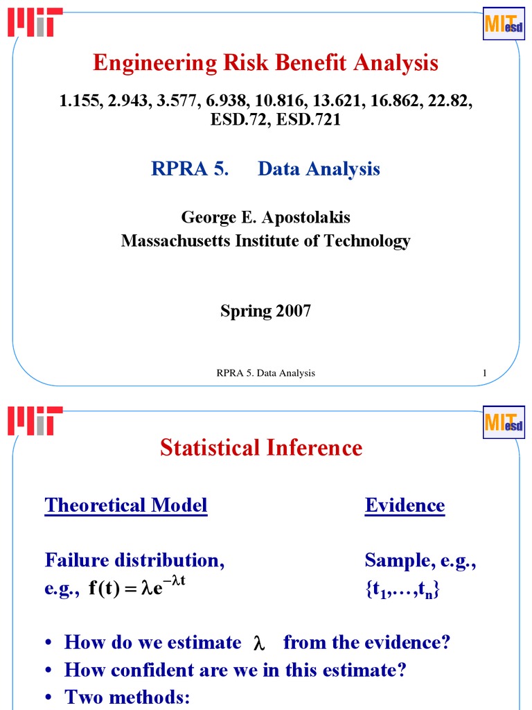 Engineering Risk Benefit Analysis | PDF | Bayesian Inference | Statistics