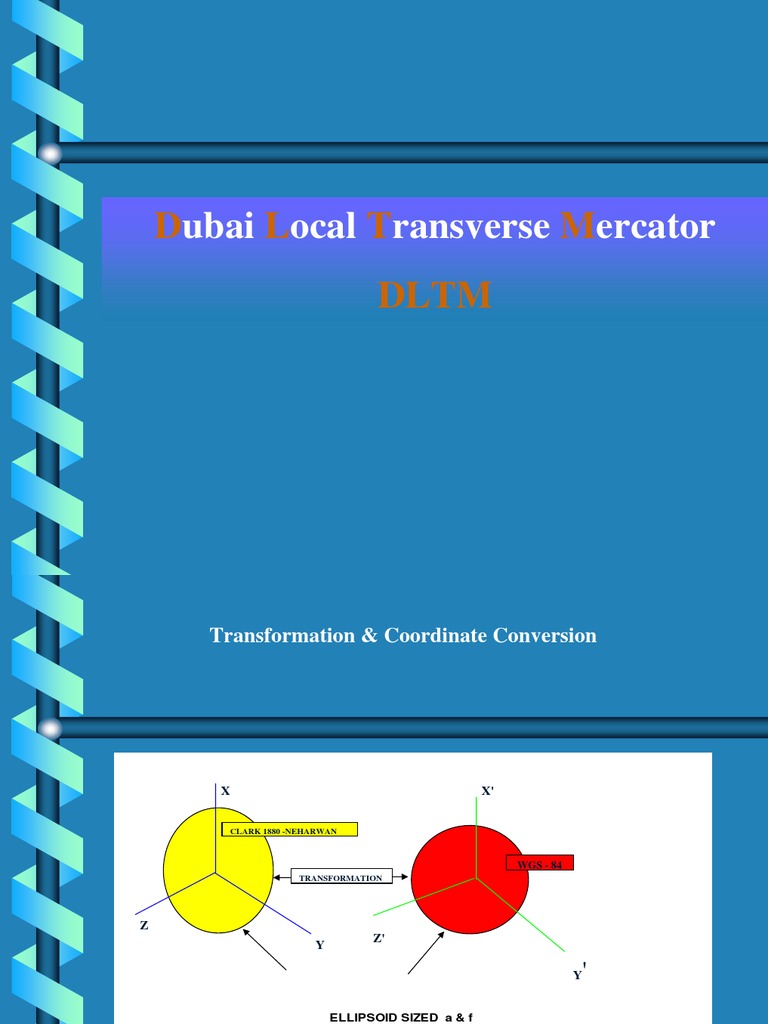 DLTM Coordinate System | PDF | Geodesy | Geographic Data And Information