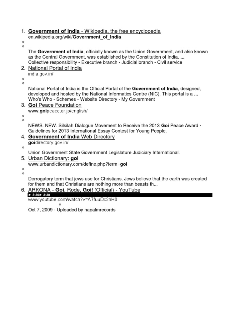 Overview of the Government of India | PDF | Social Science