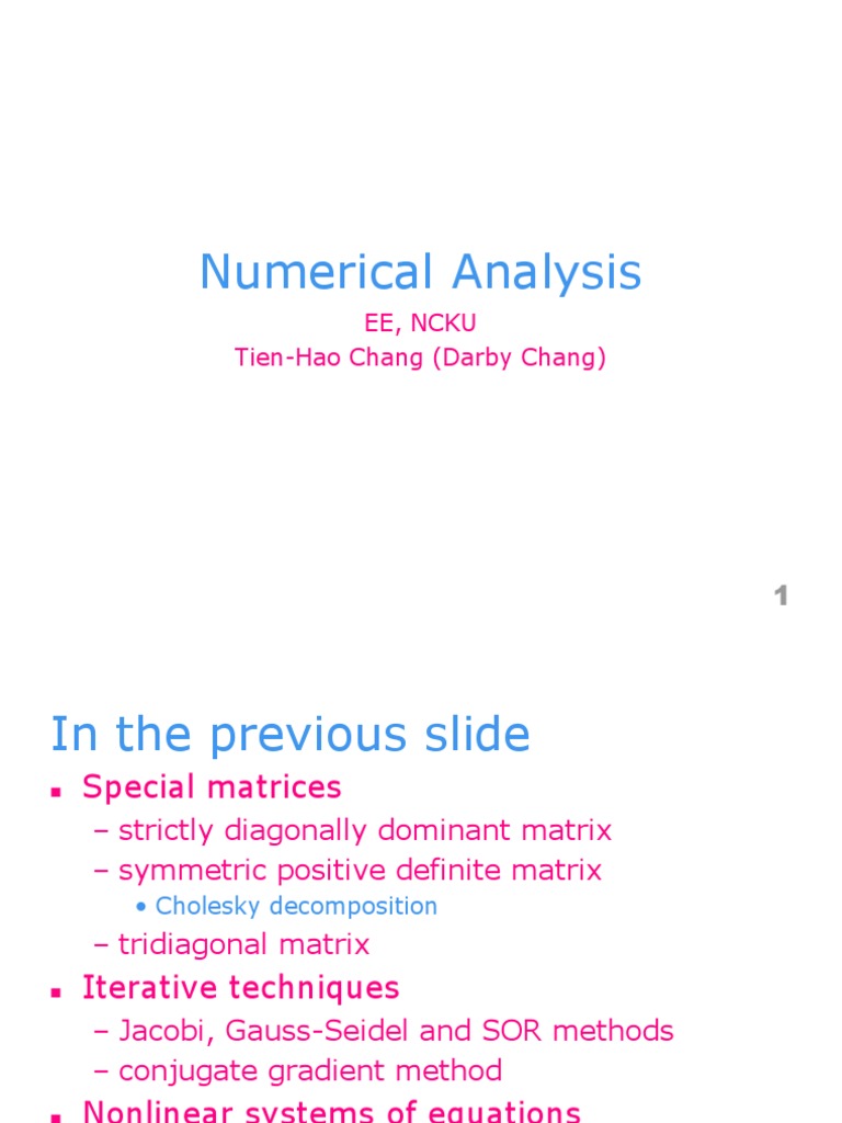 09 Power Method Pdf Eigenvalues And Eigenvectors Computational Science