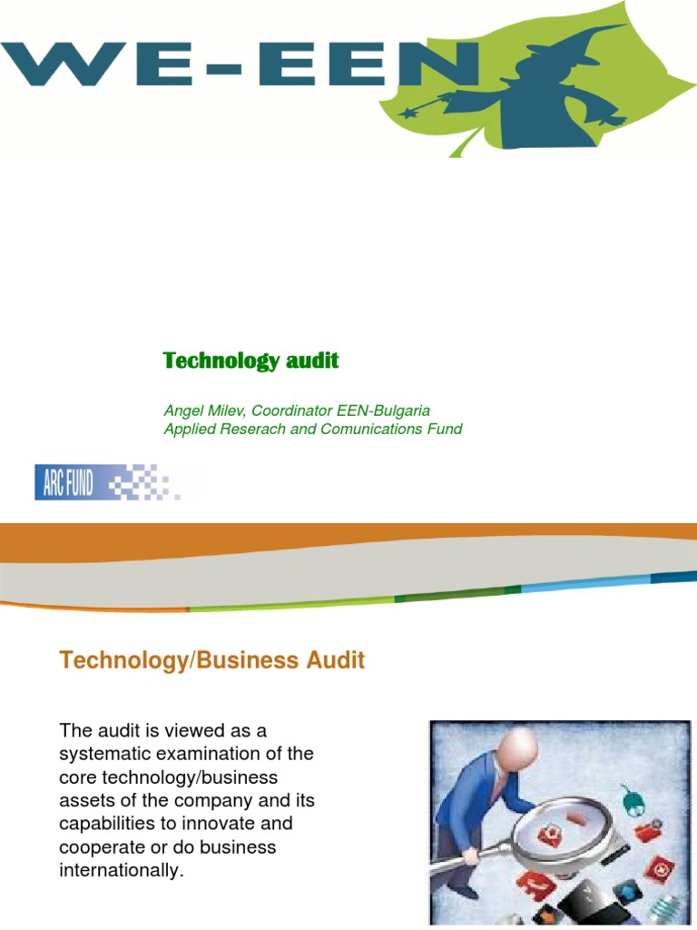 Technology Audit | PDF | Expert | Audit