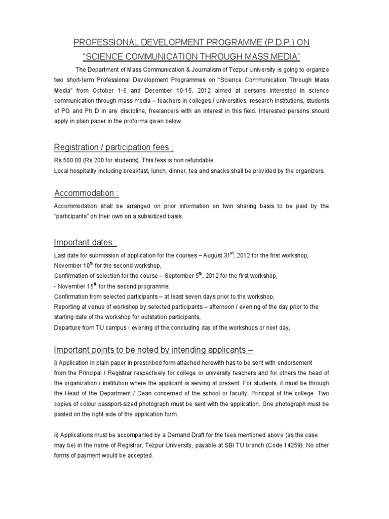 Ready To Send Revised Sci Comm Prog | PDF | Academia | Students