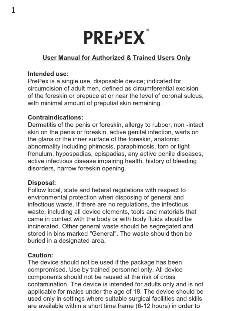Manual | PDF | Circumcision | Medicine