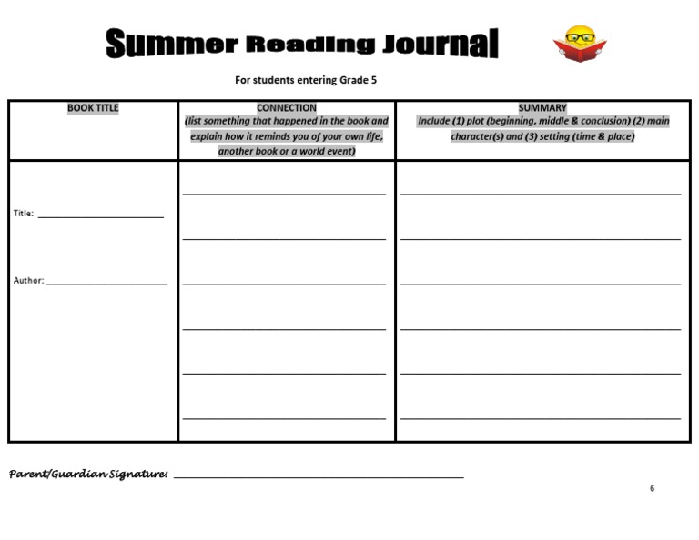 Elementary Summer Reading - Grade 5 | PDF