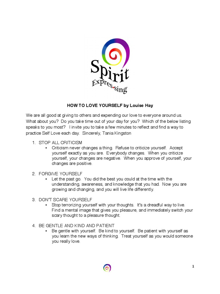 Se PDF Self Love | PDF