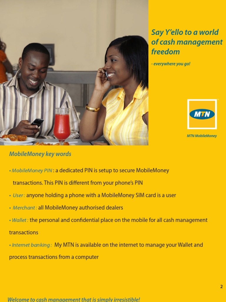 MTN MobileMoney | PDF | Personal Identification Number | Debit Card