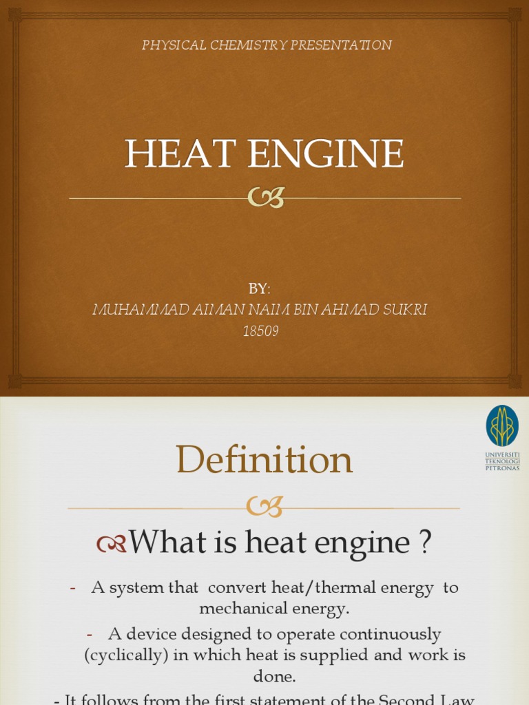 Heat Engine | PDF | Second Law Of Thermodynamics | Heat