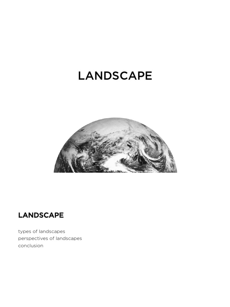 Landscape PDF | PDF | Landscape | Nature