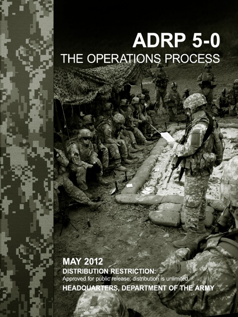 ADRP 5-0: The Operations Process | PDF | Staff (Military) | Leadership