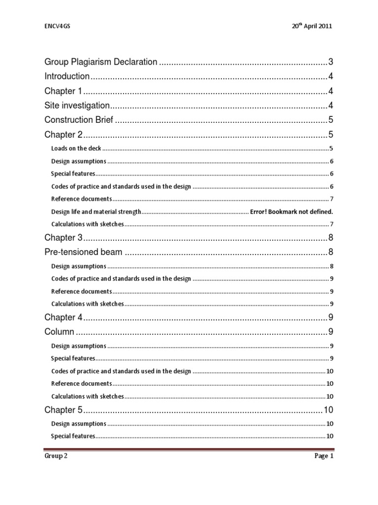 Civil Engineering Bridge Design | PDF | Strength Of Materials | Concrete