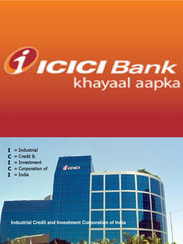 Presentation On ICICI Bank. | PDF | Banks | Economies