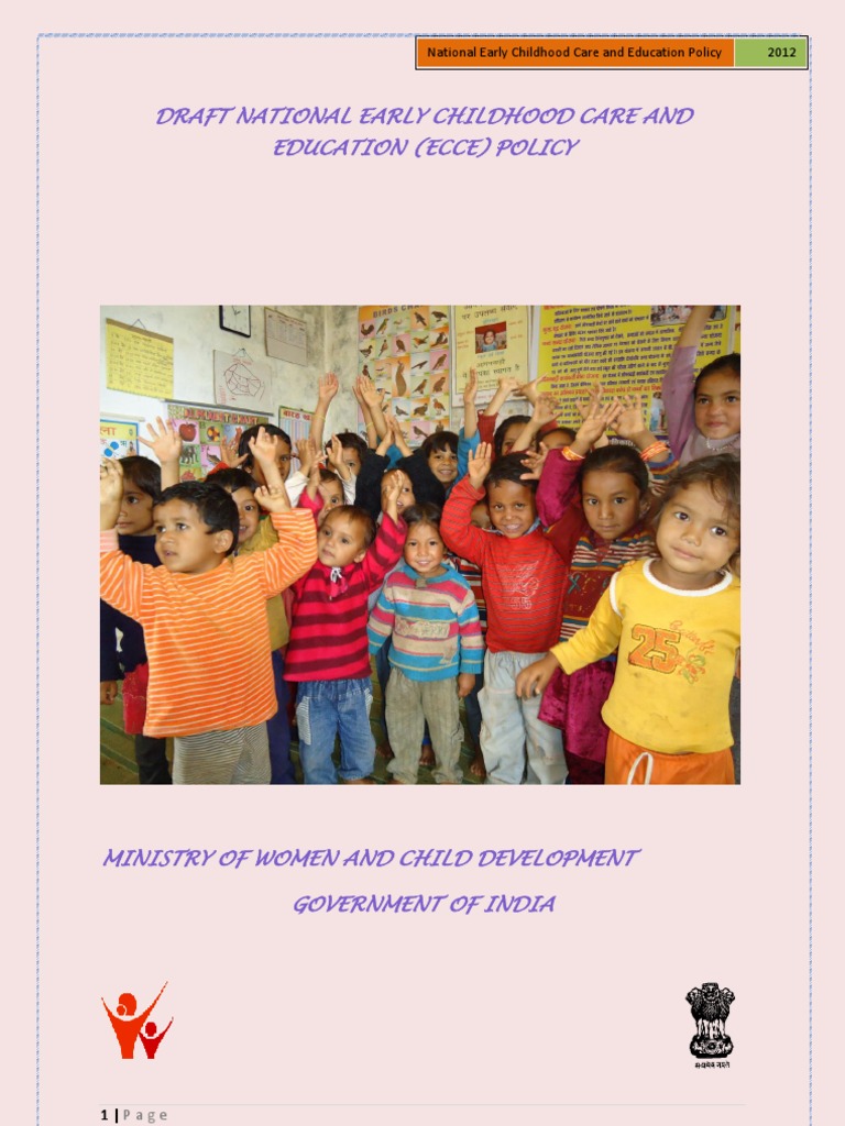 National ECCE Policy Draft | Early Childhood Education | Preschool
