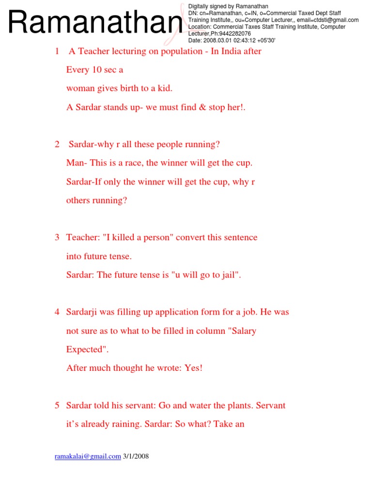 Magazine Jokes | PDF