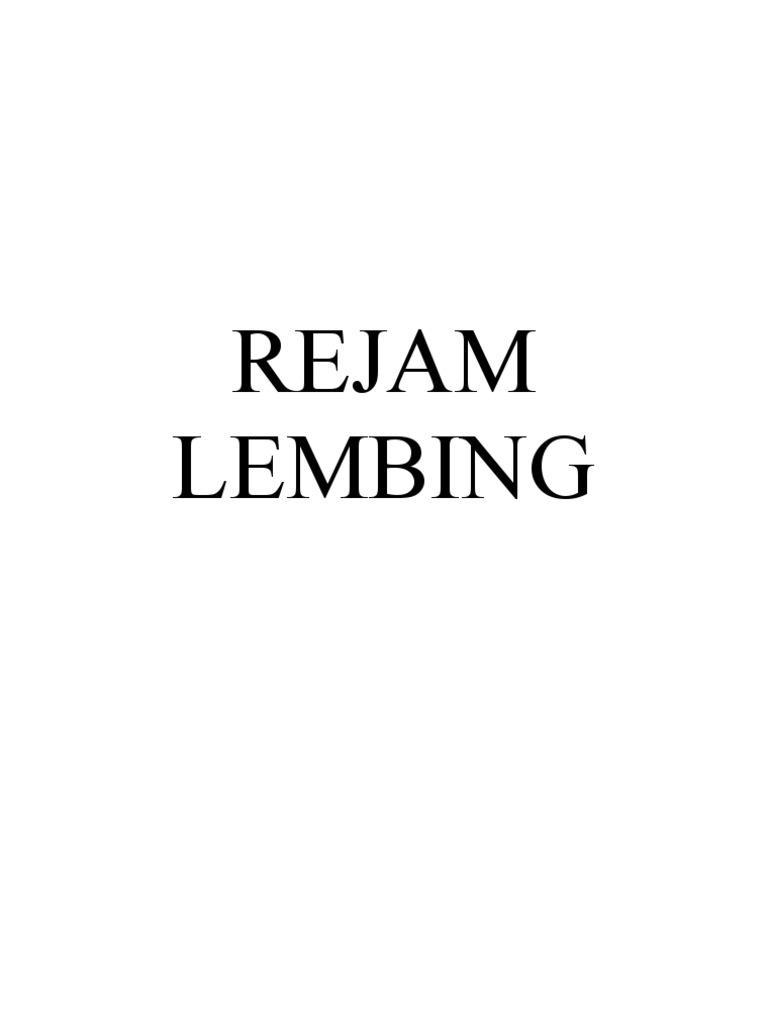 Teknik dan Fasa Rejam Lembing | PDF