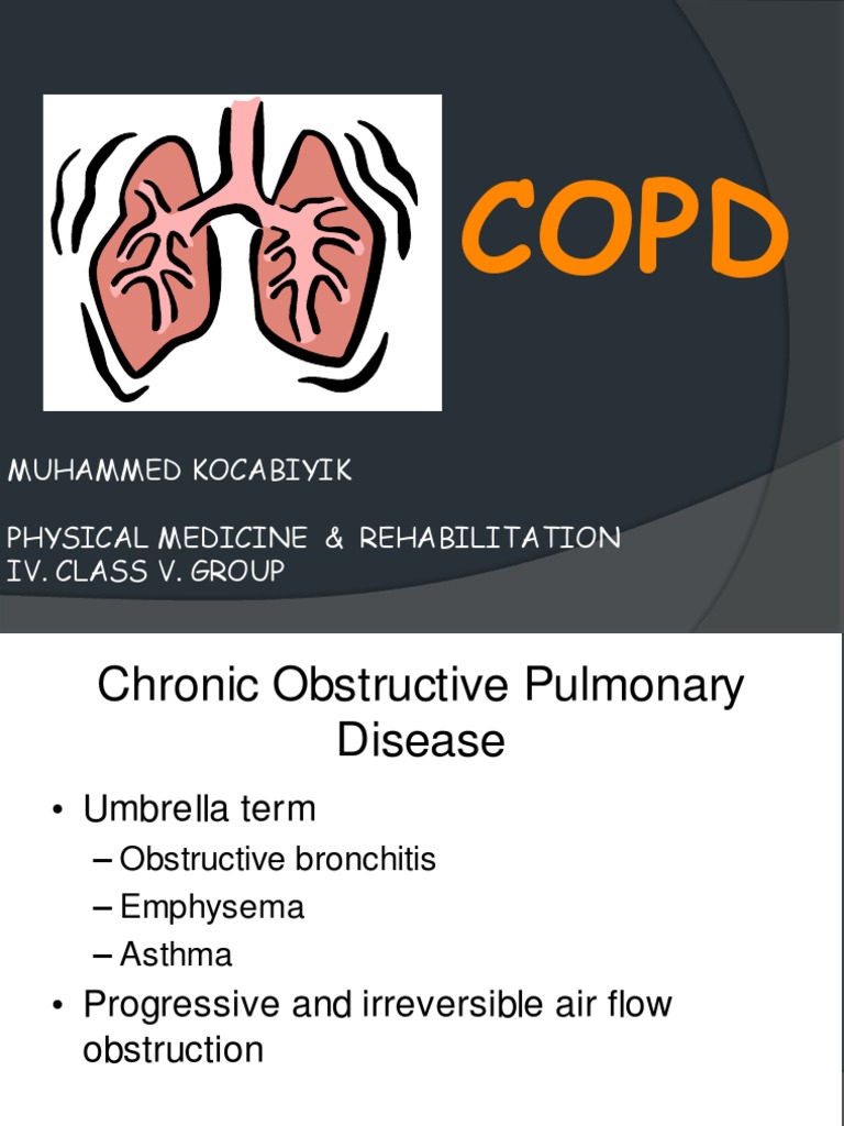 COPD.pptx | Chronic Obstructive Pulmonary Disease | Bronchitis