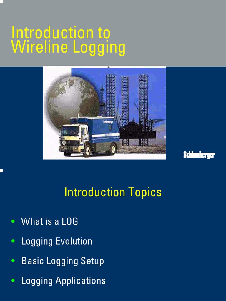 1 - Intro To Wireline Logging | Download Free PDF | Infrastructure ...