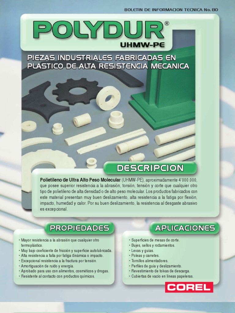 Hoja Tecnica POLYDUR | PDF | Resistencia Eléctrica y Conductancia ...