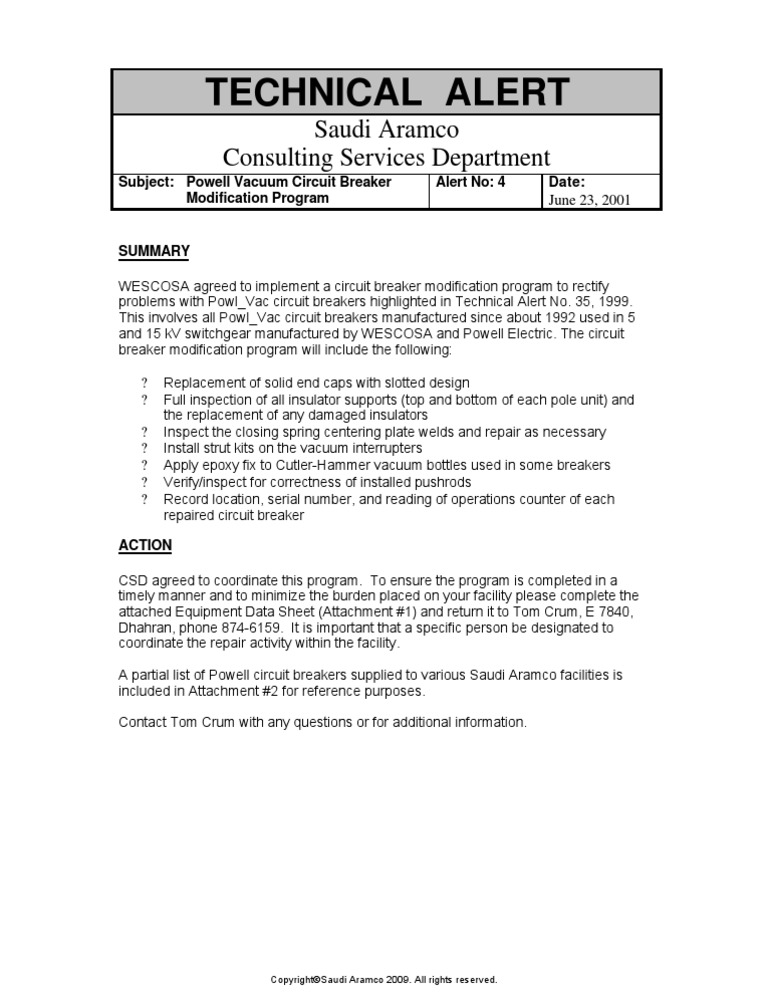 ALERT-01-004.Technical Alert | PDF