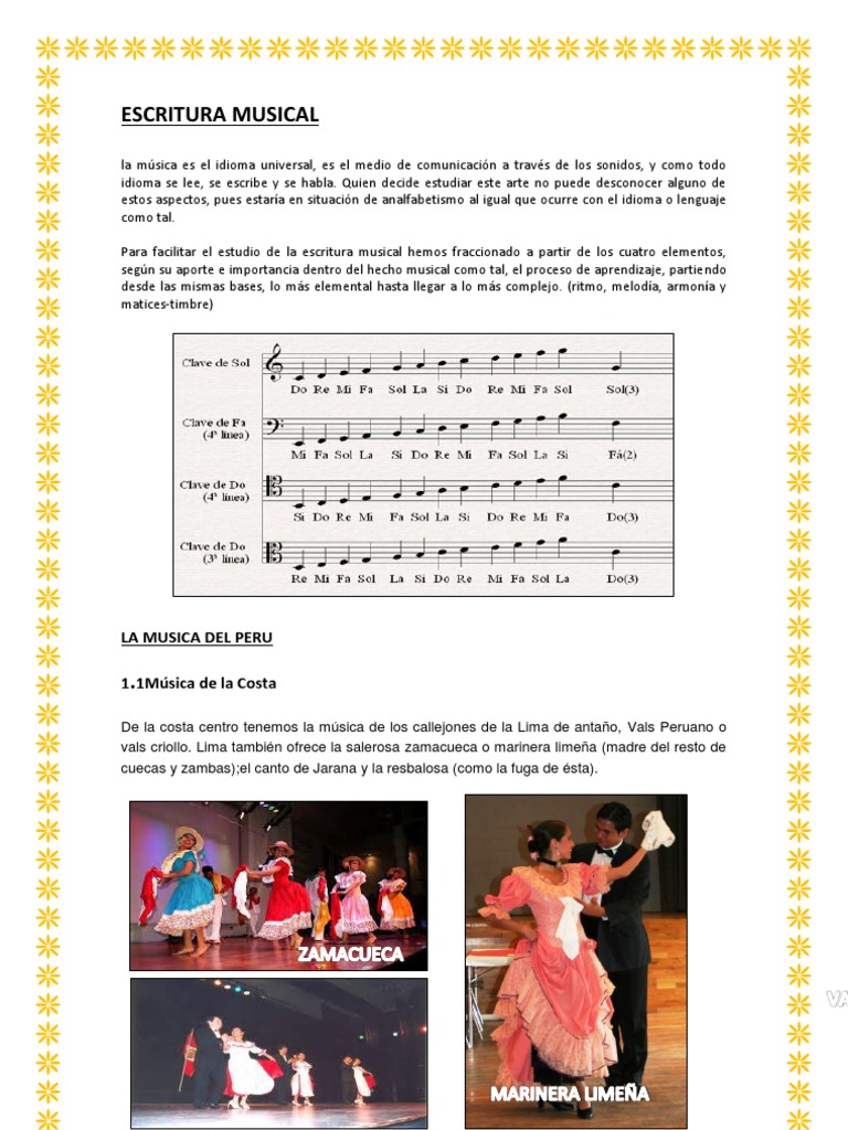Estructura Musical | PDF | Entretenimiento (general)