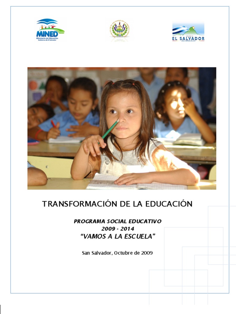Programa Social Educativo Vamos Ala Escuela | PDF | Salud y bienestar