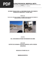 Base Granular - Proceso Constructivo | PDF | Transporte | Calidad (comercial)