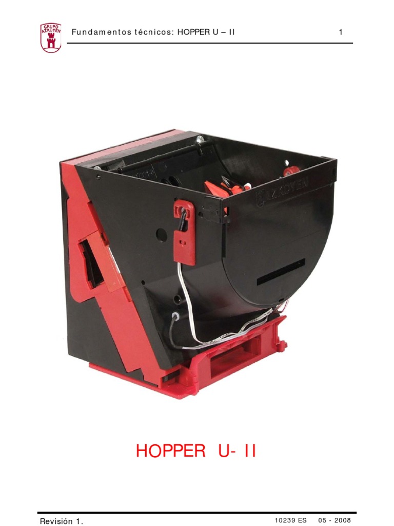 Manual Técnico Hopper U-II: Detalles y Características | PDF | Balanza ...