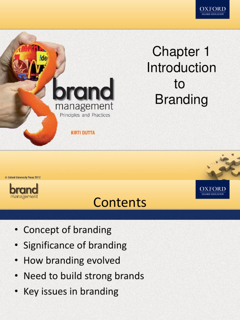 Introduction to Branding Concepts | PDF | Brand | Risk